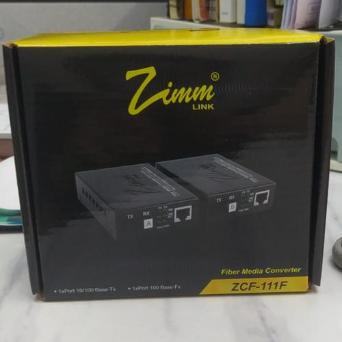 Jual Zimmlink ZCF-111F/A+B 10/100 Media Converter - Jakarta Pusat - Onlinemaster | Tokopedia