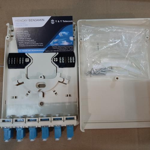 Jual ROSET 6 CORE ADAPTOR LC/UPC FIBER OPTIK FTTH BOX - Jakarta Pusat ...