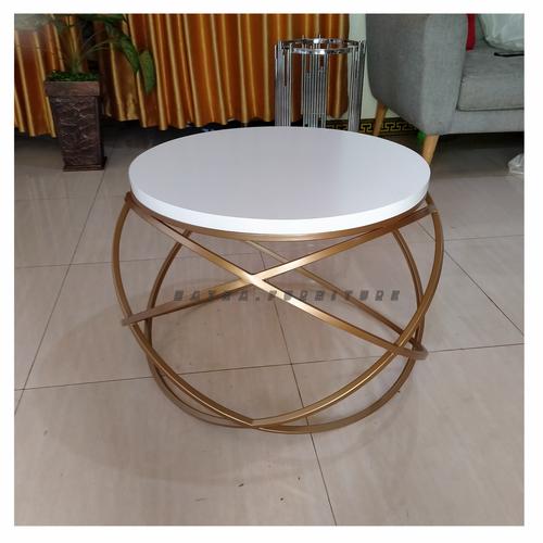 Jual meja besi meja tamu besi gold minimalist meja tamu custom - Kab ...