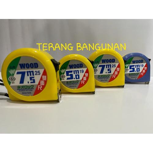 Jual METERAN WOOD ORIGINAL MADE IN TAIWAN - 5 METER - Kab. Tangerang ...