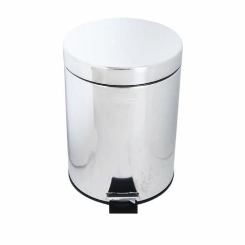 Jual Krisbow Tempat sampah 5 Liter Pedal Soft Close Bulat Pedal Bin - Mirror - Kota Surabaya ...