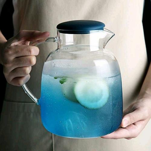 Jual Water Jug/Pitcher/Teko Kaca/Teko Teh/ Teko Kopi Tahan Panas 1.8 L ...