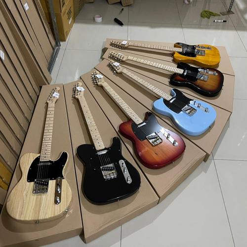 Jual GITAR ELEKTRIK TELECASTER BODY CUSTOM - Hitam, Packing kayu - Kota ...