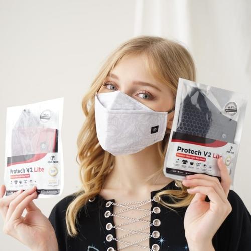 Jual MASKER KAIN BESAR PROTECH V2 LITE PREMIUM 5 PLY MASK PART 1 ...