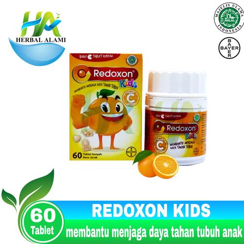 Jual REDOXON KIDS Botol Vitamin C 500mg - Isi 60 Tablet Kunyah ...
