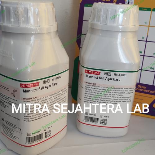 Jual Mannitol Salt Agar Himedia 500g M118 Media Mikro MSA Manitol Salt Agar - Kab. Sidoarjo ...