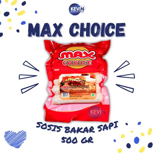 Jual Max Choice Sosis Bakar Sapi Jumbo 500gr – Sosis Daging Sapi Jumbo ...