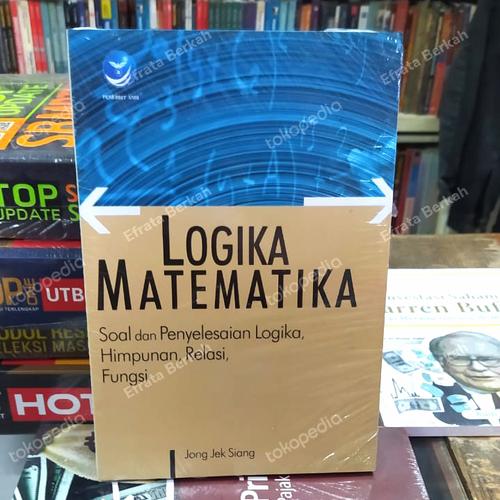 Jual buku logika matematika soal dan penyelesaian logika himpunan ...