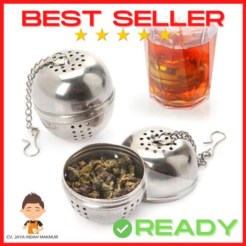 Jual Saringan Teh Bulat Bola Stainless | Tea Infuser Bola Tea Infuser ...