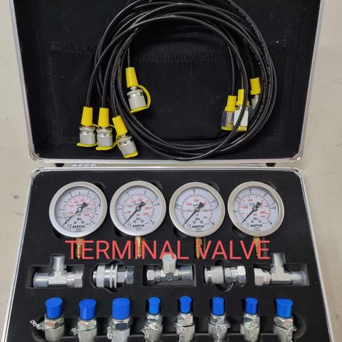 Jual test point/excavator hydraulic pressure test kit point coupling ...