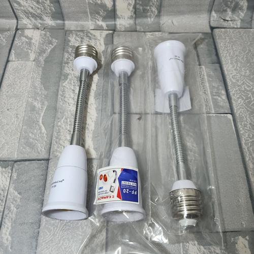 Jual Fitting Lampu Sambungan Ukuran E27 Panjang 20cm flexible - Jakarta ...