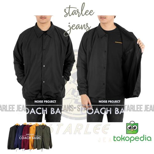 Jual COACH JAKET JAKET POLOS JAKET COACH JAKET TASLAN KEREN - Kuning ...