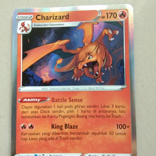 Jual TCG Kartu Pokemon Charizard Stage 2 Hologram Vmax Klimaks - Kota ...