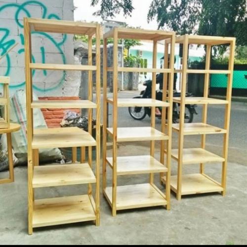 Jual ral display / rak serbaguna kayu jati belanda - Kota Depok - ud ...