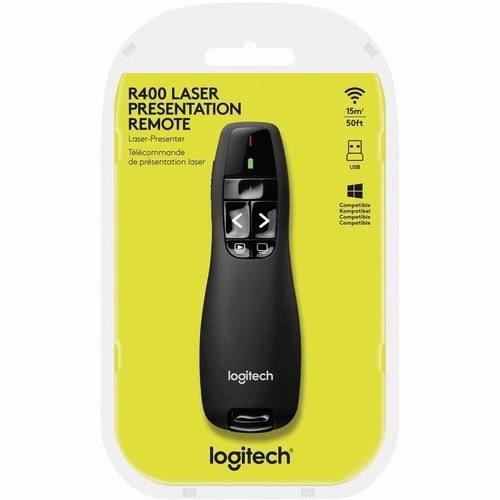 Jual LOGITECH R 400 Laser Pointer Logitech R400 Wireless Presenter ...