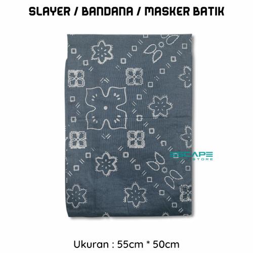 Jual Bandana Masker Slayer Multifungsi Syal Sapu Tangan Motif Batik ...