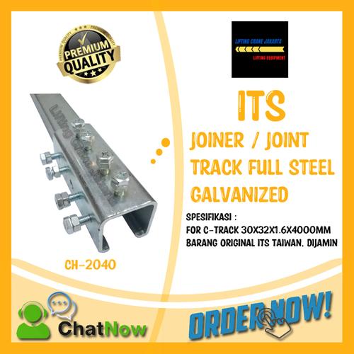 Jual Joint C-track Coupler Sambungan C-Track Kabel Trolley 30 x 32 mm ...