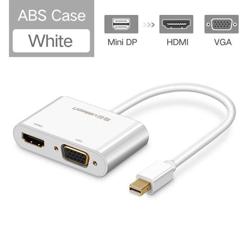 Jual Ugreen Mini DisplayPort to HDMI&VGA Aluminum case SILVER 20421 ...