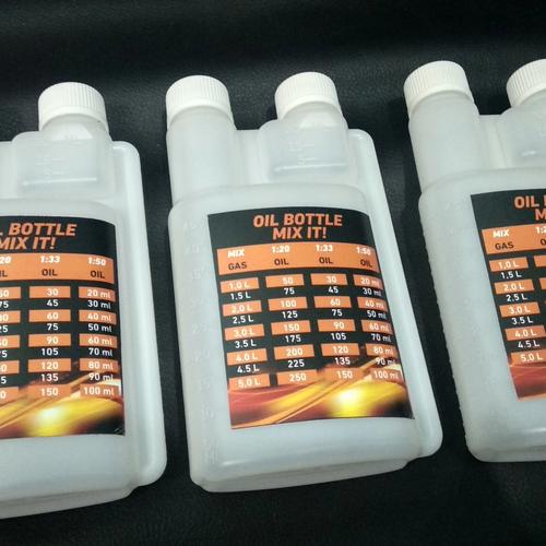 Jual Botol oli samping takaran oil botle ukuran 500ml untuk vespa 2 tak ...