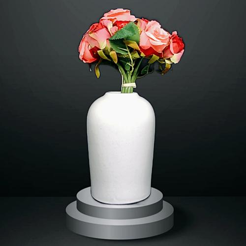 Jual Vas Bunga Keramik Dekoratif Desain Kreatif - 1 Pcs Vas - VAS-B ...