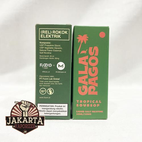 Jual [SALT] FOOM GALAPAGOS TROPICAL SOURSOP SALTNIC 30ML BY FOOM X ...