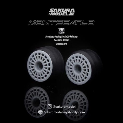 Jual 1/64 Custom Wheels Sakura model Speedline Montecarlo - Kota Depok ...