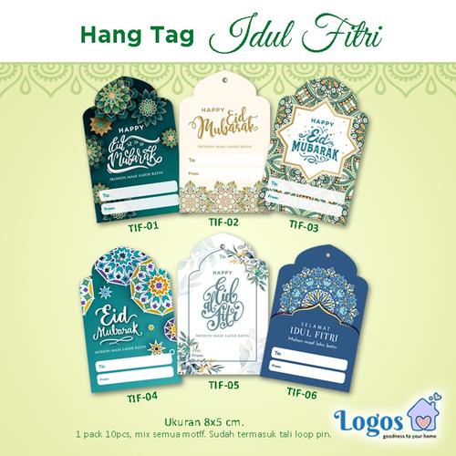 Jual Hang Tag Ucapan Selamat Hari Raya Idul Fitri Surat Lebaran - TIF ...