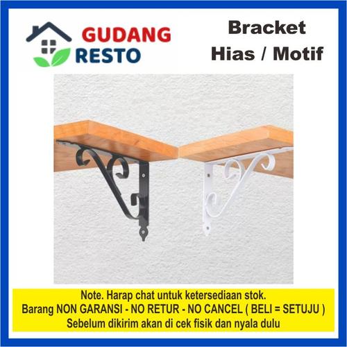 Jual TIPE C25 RAK / SIKU BRACKET BESI HIAS MOTIF DINDING AMBALAN ...