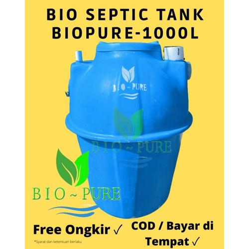 Jual Septic tank 1000 Liter biotech biofilter biotank sepiteng biotaff ...
