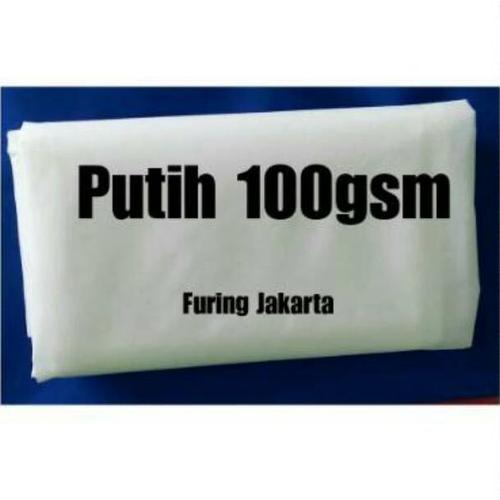 Jual kain furing Putih 100 gsm,kain spunbond - Kota Bandung - tok ...