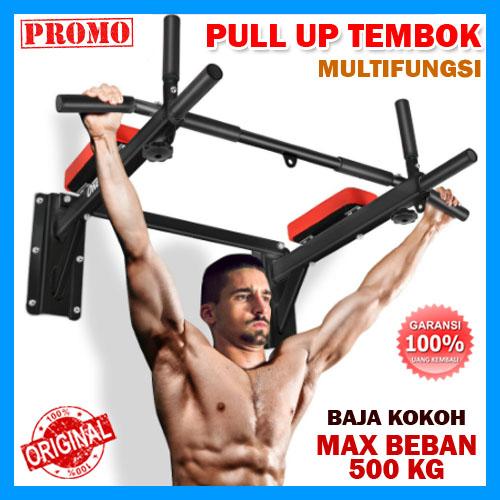 Jual Alat Pull Up Tembok Multifungsi Bar Chin Up Alat Fitness Gym ...