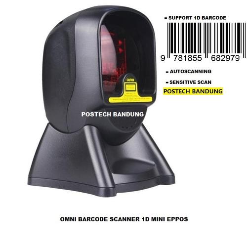Jual Barcode Scanner Duduk Omnidirectional Autoscan Sensor 1D USB Iware ...