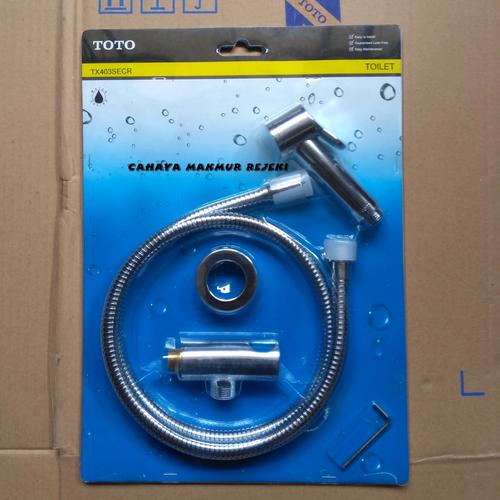 Jual Jet Shower Toto TX 403 SECR / Toilet Shower Toto TX403SECR ...