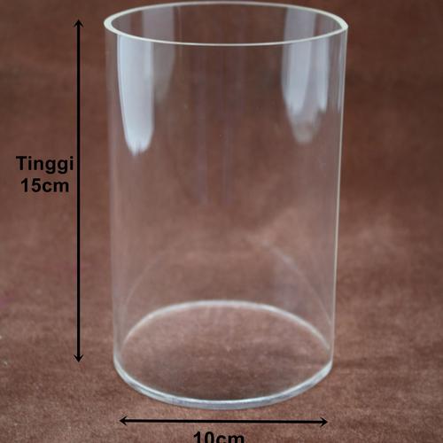 Jual Acrylic Tabung Organiser / Tabung Tinggi 15cm / Tabung Diameter ...