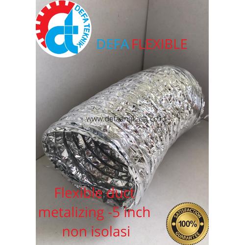 Promo Flexible Ducting 5 inch/ Selang Flexible Duct Metalizing non isolasi - Jakarta Timur ...