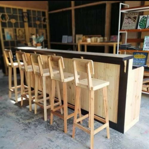 Jual meja bar cafe / meja bar mewah keren kayu jati belanda - Kota ...