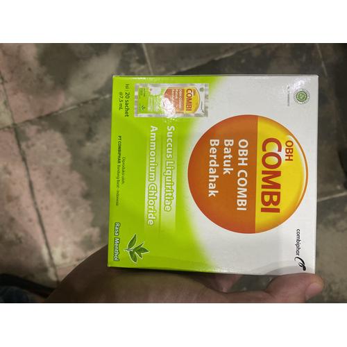 Jual Obh combi batuk berdahak obat batuk hitam - 1 kotak 20 sachet ...