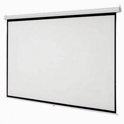 Promo layar proyektor motorized 72 inci gantung Layar Projector Cicil 0 ...