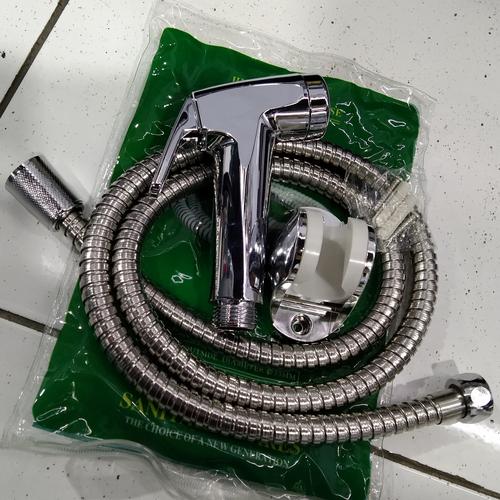 Jual Jet Shower Jet Spray Toilet Stainless Steel Selang Panjang ...