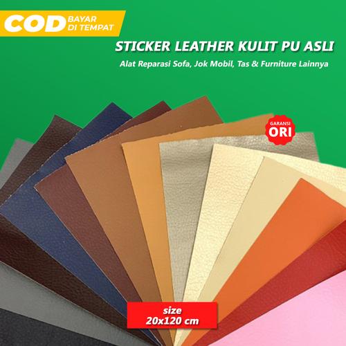 Jual STICKER STIKER LEATHER BAHAN KULIT UNTUK SOFA JOK MOBIL TAS ...