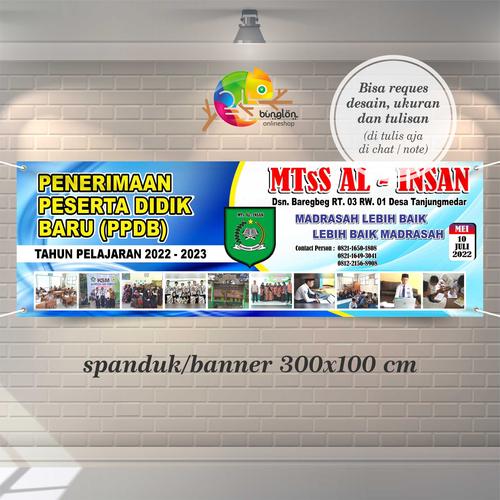 Jual Spanduk Banner PPDB, Penerimaan Siswa Baru Murah Berkualitas - Kab ...