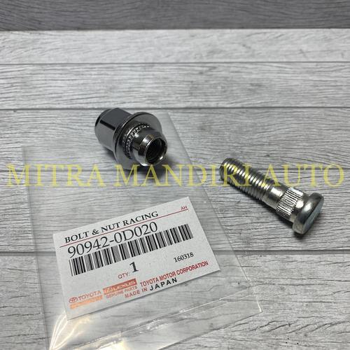 Jual HUB BOLT BAUT RODA SET + MUR RACING TOYOTA YARIS VIOS ETIOS SIENTA ...
