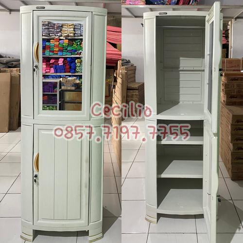 Jual Lemari Plastik Putih + Kaca Napolly - Cabsul R99 - Kab. Bekasi ...