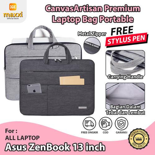 Jual Asus ZenBook 13 inch Tas Laptop Sleeve Soft Case Handle Cover ...