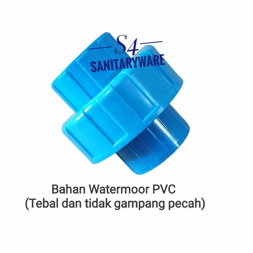 Jual Water Mur PVC/WATER MOOR/Union PVC/Ukuran (1/2") (3/4") (1") - 1/2 ...