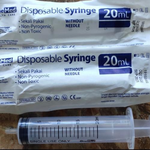 Jual Spuit/ Syringe 20 cc ONEMED - Kab. Cianjur - Albeeya Medika ...