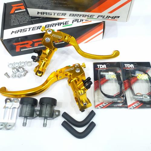 Jual Master Rem RPD 17 Kanan 14 Kiri Gold Plus Switch Rem TDR - Kota ...