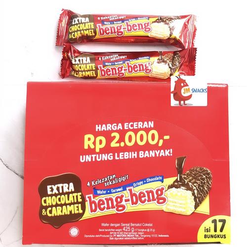 Jual [PROMO!!] NEW Beng Beng 1 Pak isi 17x25gr - wafer coklat bengbeng ...