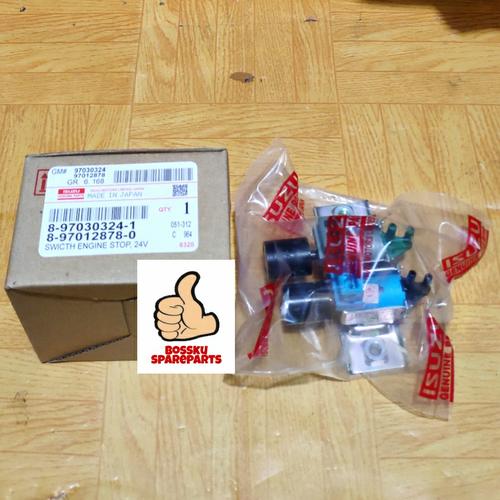 Jual Switch Engine Stop Switch Pembunuh Isuzu Elf NKR71 NMR71 1 Set 24V ...