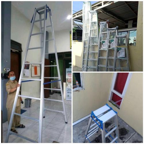 Jual tangga lipat 3 meter/Tangga alumunium 3 meter - Kota Malang ...